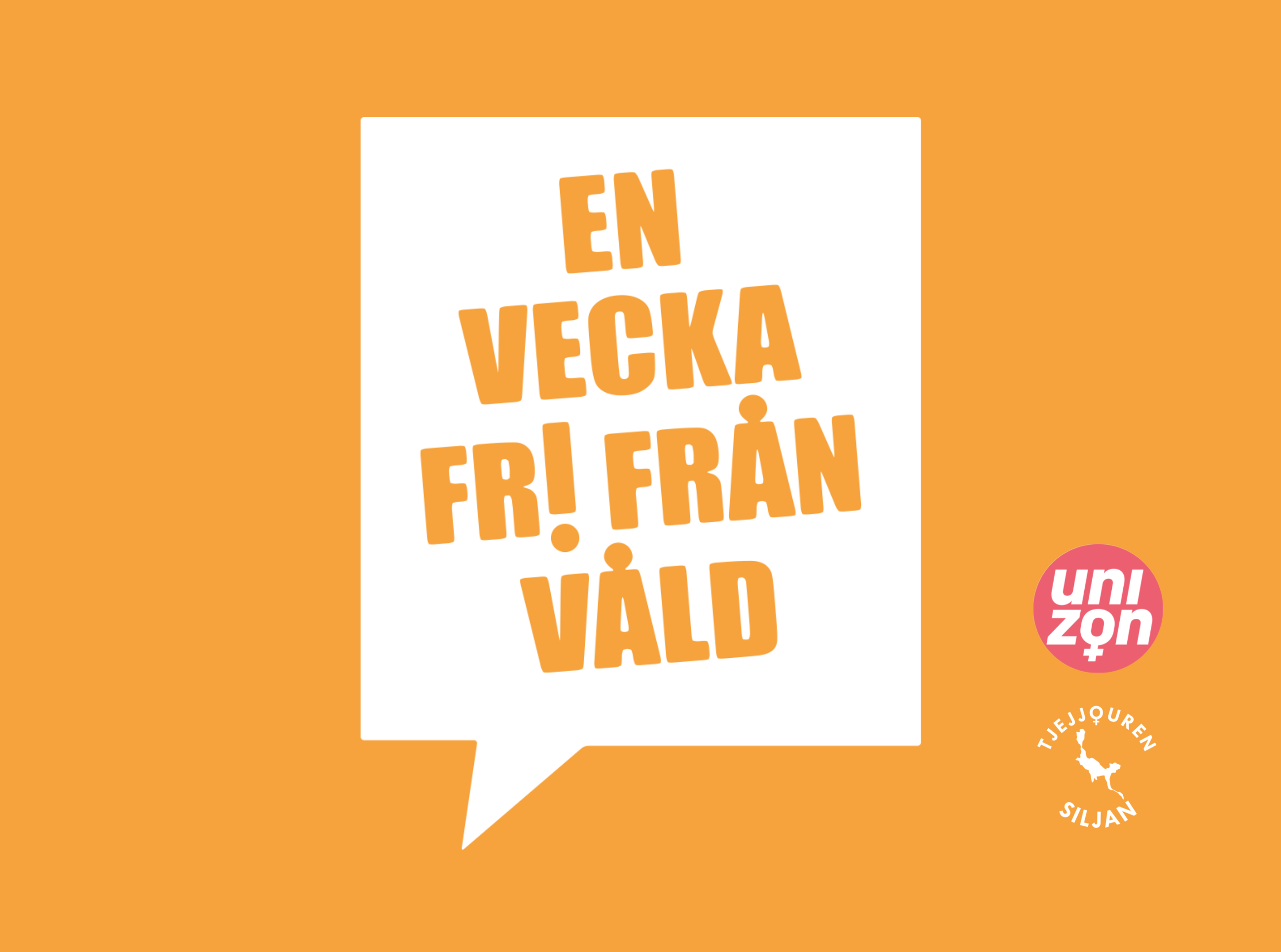 Orange Week 2022 - våldsutsatt berättar - Unizon